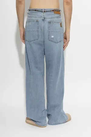 Amiri Jeans With Belt