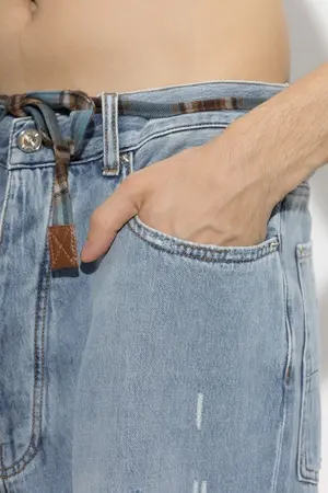 Amiri Jeans With Belt