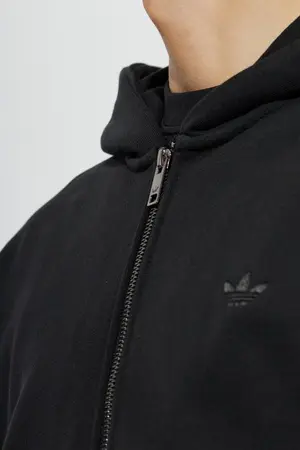 ADIDAS ORIGINALS Zip-up Hoodie With Dropped Shoulders