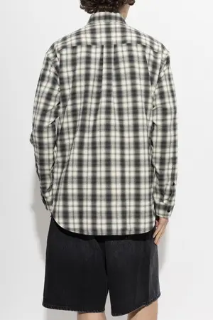 Balenciaga Shirt With Embroidered Logo