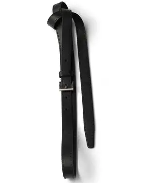 Prada Antiqued Leather Belt