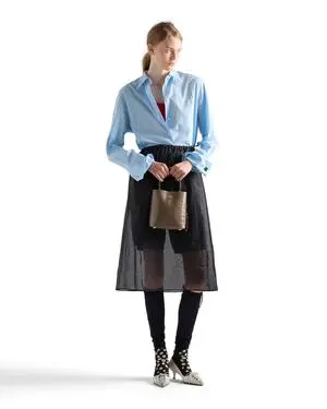 Prada Duchesse Crop Top