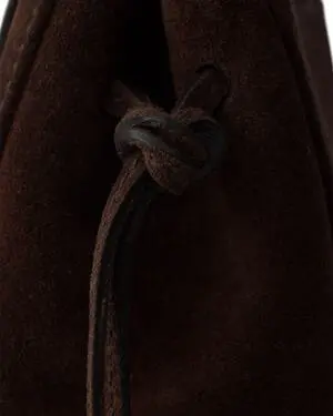 Prada Carry Mini Suede Handbag