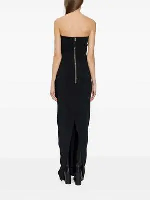 Rick Owens Strapless Cutout Maxi Dress