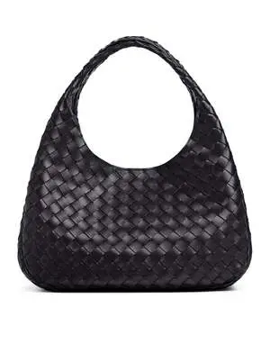 Women's Bottega Veneta Black Woven Leather Bags