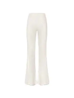 Missoni Viscose Lame' Raschel Workmanship Pants - White