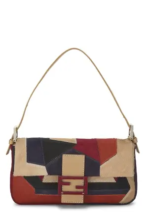 Fendi Multicolor Pony Hair Baguette - Multi