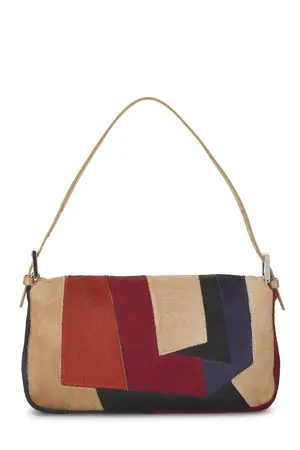 Fendi Multicolor Pony Hair Baguette
