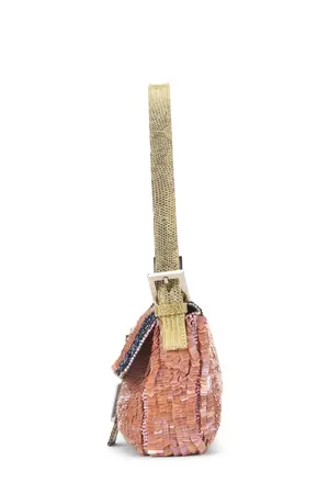 Fendi Sequin Baguette Shoulder Bag - Multi