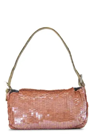 Fendi Sequin Baguette Shoulder Bag - Multi