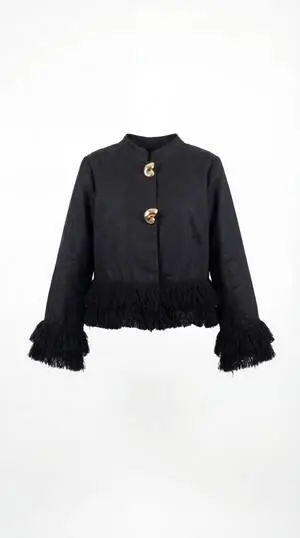 MUDA CLOTHING FZ LLC Whip Linen Top - Black