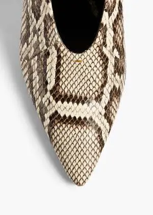 Khaite Miriam Python Pump