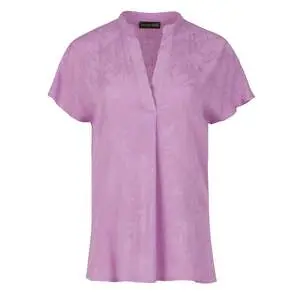 CONQUISTA Sleeveless Jacquard Top - Pink