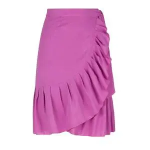 CONQUISTA Wrap Ruffle Skirt