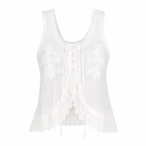 MUCHE & MUCHETTE Cannes Top - White