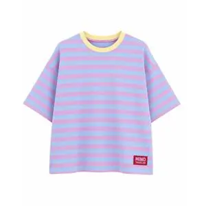 Women's Striped Oversized T-Shirts