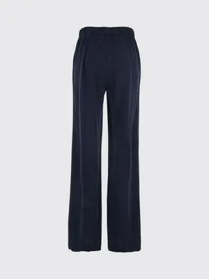 PAROSH P.a.r.o.s.h. Mid-rise Cady Straight-leg Trousers - Blue