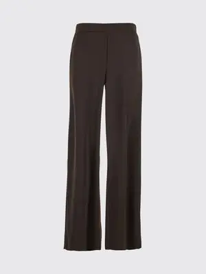 PAROSH P.a.r.o.s.h. Mid-rise Cady Straight-leg Trousers - Brown