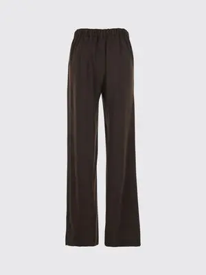 PAROSH P.a.r.o.s.h. Mid-rise Cady Straight-leg Trousers - Brown
