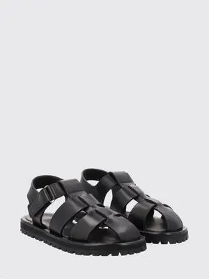 Studio Nicholson Sandom Calfskin Fisherman Sandals With Serrated Sole