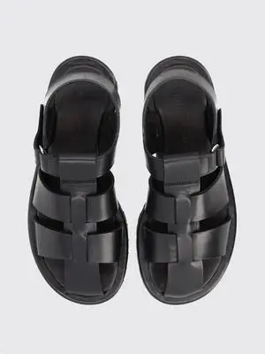 Studio Nicholson Sandom Calfskin Fisherman Sandals With Serrated Sole
