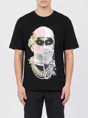 IH NOM UH NIT Printed Cotton T-shirt - Black
