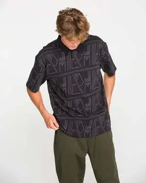 Volcom Stone Optix Polo - Black