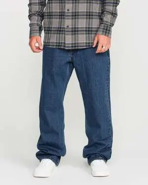 Volcom Pipe Dreams Denim Pants - Dkstone
