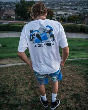 Volcom Featured Artist Head Check Short Sleeve Tee - White