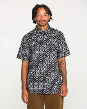 Volcom Scaler Stone Short Sleeve Shirt - Black