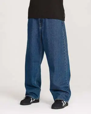 Volcom Billow Denim Pants - Dark Stone