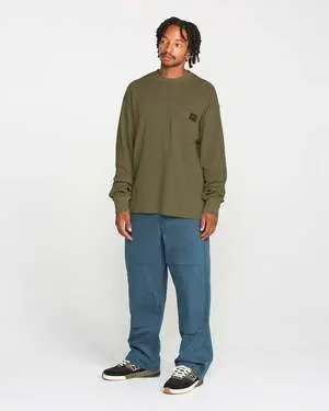 Volcom Overtime Workwear Thermal Long Sleeve Shirt