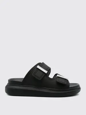 Alexander McQueen Double Strap Rubber Sandals
