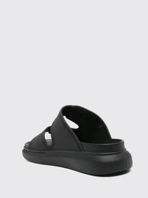 Alexander McQueen Double Strap Rubber Sandals
