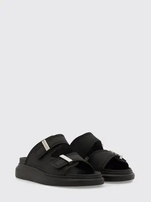 Alexander McQueen Buckled Flat Sandals
