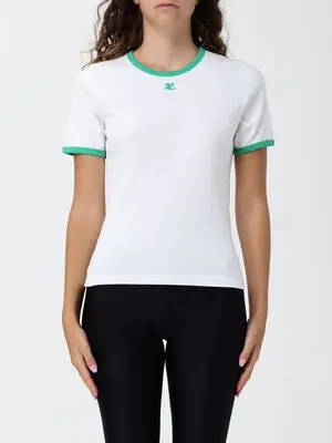 Courreges Embellished T-shirts For Women