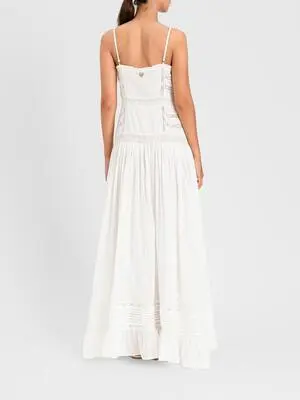 TWINSET U & B Long Dress In Cotton