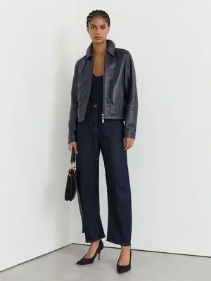 REISS Levitt Barrel-leg Jeans