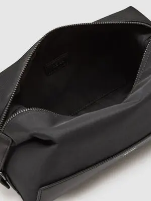 REISS Esher Woven Washbag