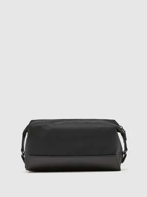 REISS Esher Woven Washbag