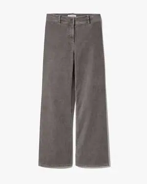NILI LOTAN Megan Corduroy Pant - Sage Grey