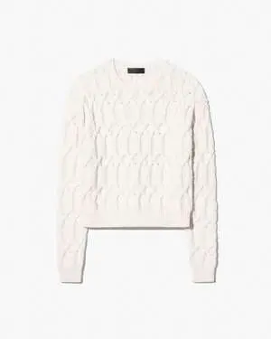 NILI LOTAN Miklos Sweater - White