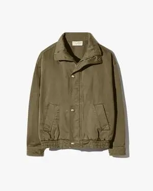 NILI LOTAN Klaire Blouson Cotton Jacket