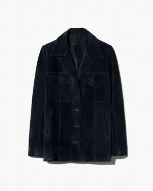 NILI LOTAN Dominic Suede Jacket