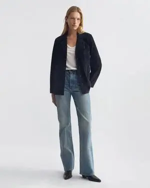 NILI LOTAN Dominic Suede Jacket
