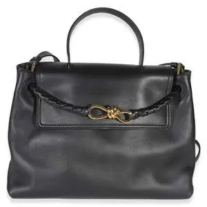 Bottega Veneta Silky Calfskin Ciao Ciao Bag - Black