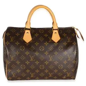 LOUIS VUITTON Monogram Canvas Speedy 30 - Brown