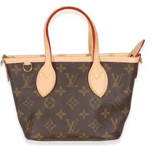 LOUIS VUITTON Monogram Canvas Neverfull Bb Top Handle Bag - Brown