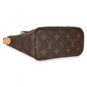 LOUIS VUITTON Monogram Canvas Neverfull Bb Top Handle Bag