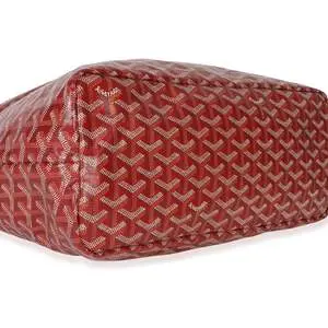 Goyard Coated Canvas Saint Louis Pm Tote Bag - Red